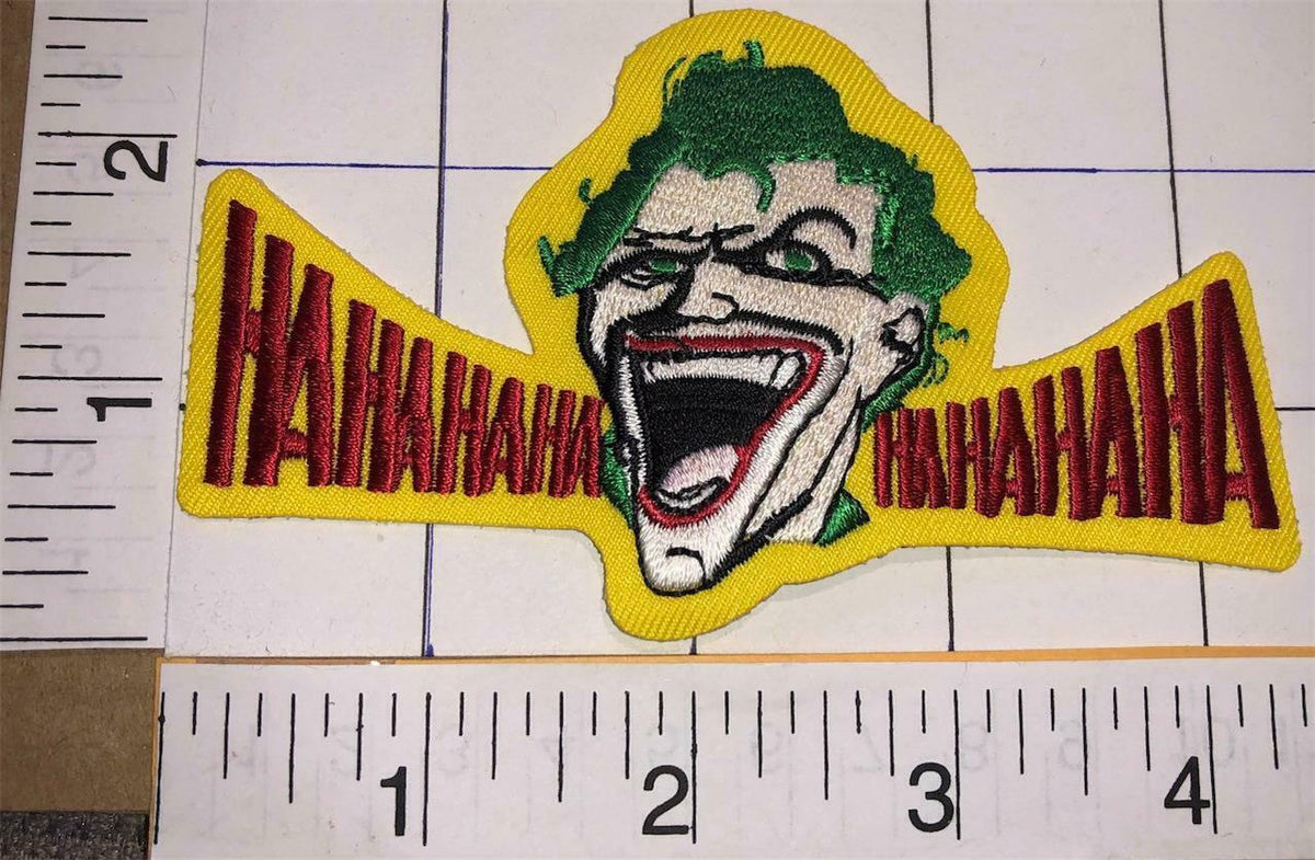 THE JOKER BATMAN ROBIN MOVIE DC COMICS IRON-ON PATCH – UNITED PATCHES