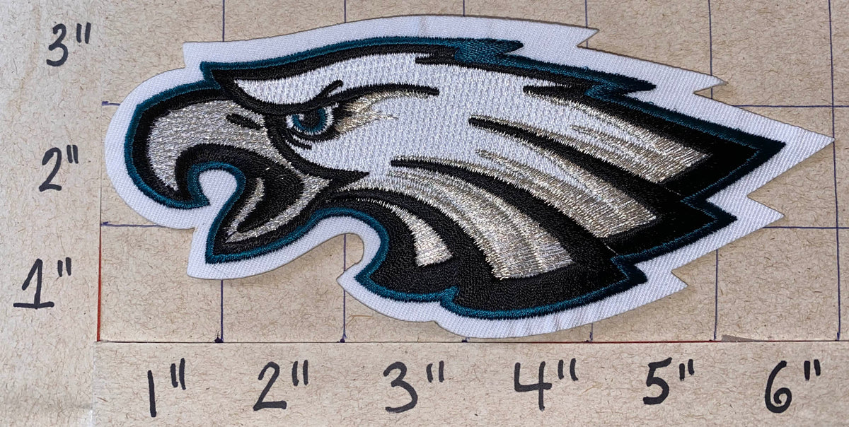 1 PHILADELPHIA EAGLES NFL FOOTBALL 6" JERSEY PATCH – UNITED PATCHES