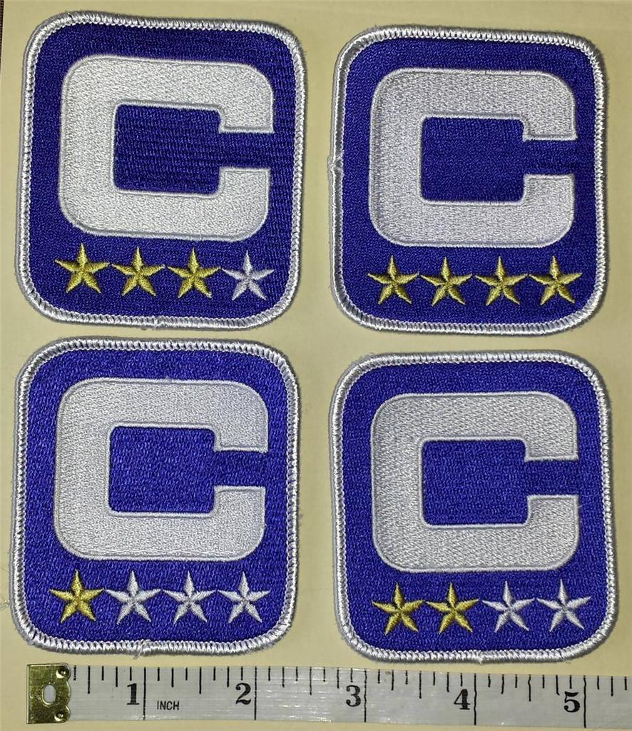 4 BUFFALO BILLS NFL FOOTBALL CAPTAIN PATCH LOT – UNITED PATCHES