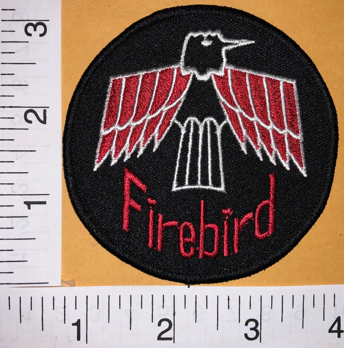 FIREBIRD PONTIAC MUSCLE CAR 3" EMBROIDERED PATCH – UNITED PATCHES