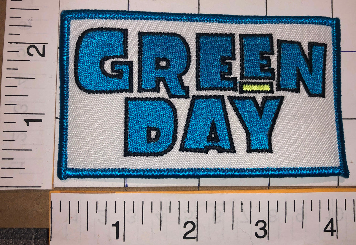 1 GREEN DAY AMERICAN ROCK BAND MUSIC CONCERT BLUE CREST MUSIC PATCH ...