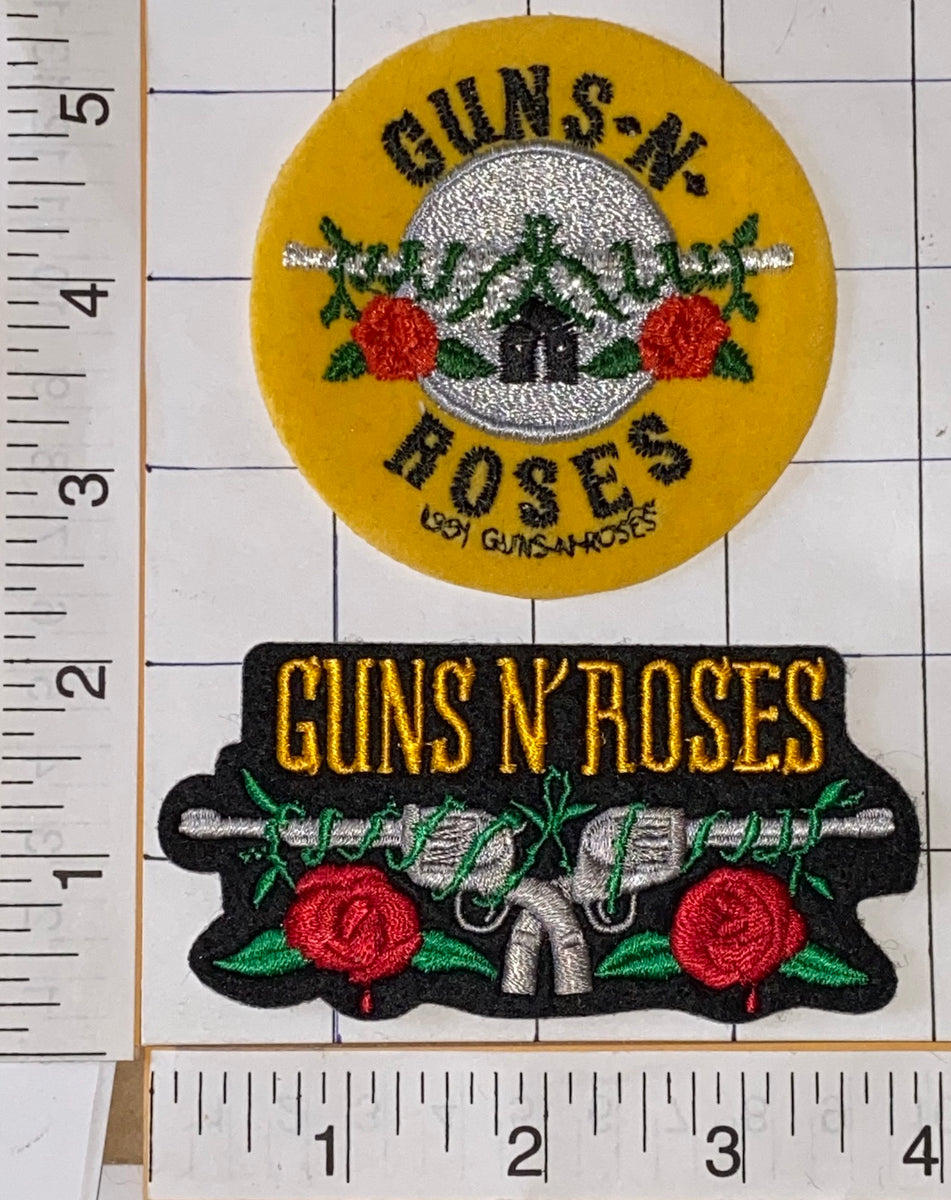 2 OFFICIAL GUNS N' ROSES GNR APETITE FOR DESTRUCTION MUSIC CONCERT BAN ...