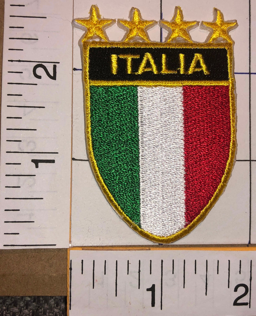 ITALIA ITALY ITALIAN NATIONAL FOOTBALL LEAGUE UEFA SOCCER CREST BADGE ...