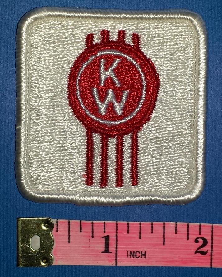 KENWORTH TRUCKS #1 TRUCKER 18 WHEELER HEAVY DUTY RIG EMBLEM CREST WHIT ...