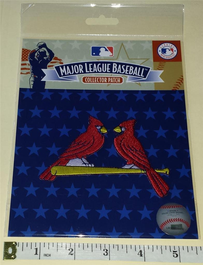 1 ST. LOUIS CARDINALS OFFICIAL MLB BASEBALL AUTHENTIC EMBLEM CREST PAT ...