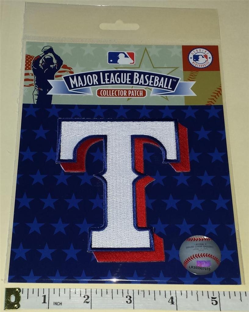 TEXAS RANGERS OFFICIAL MLB BASEBALL AUTHENTIC EMBLEM CREST PATCH MIP ...