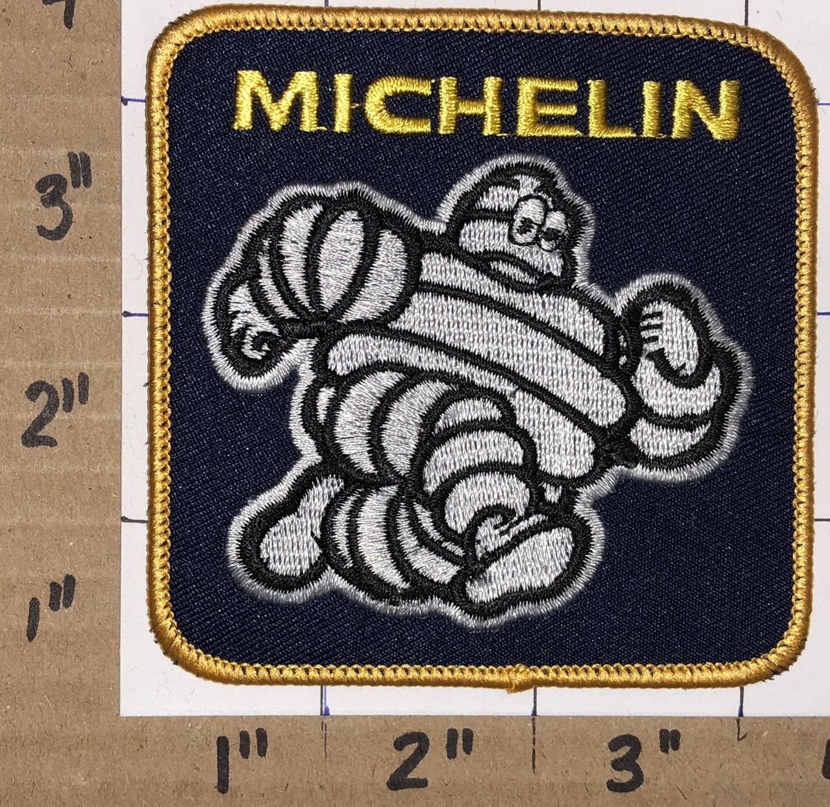 1 MICHELIN TIRE MAN BLIMP RUBBER COMPANY #1 IN TIRES CREST EMBLEM PATC ...