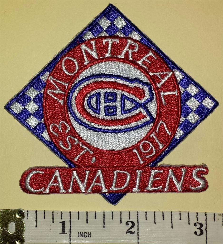 MONTREAL CANADIENS 1917 EST NHL HOCKEY BADGE CREST PATCH – UNITED PATCHES