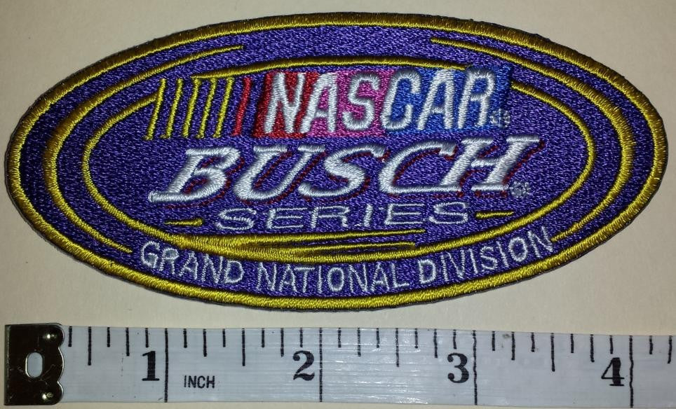 1 NASCAR BUSCH SERIES RACING GRAND NATIONAL DIVISION CREST EMBLEM PATC ...