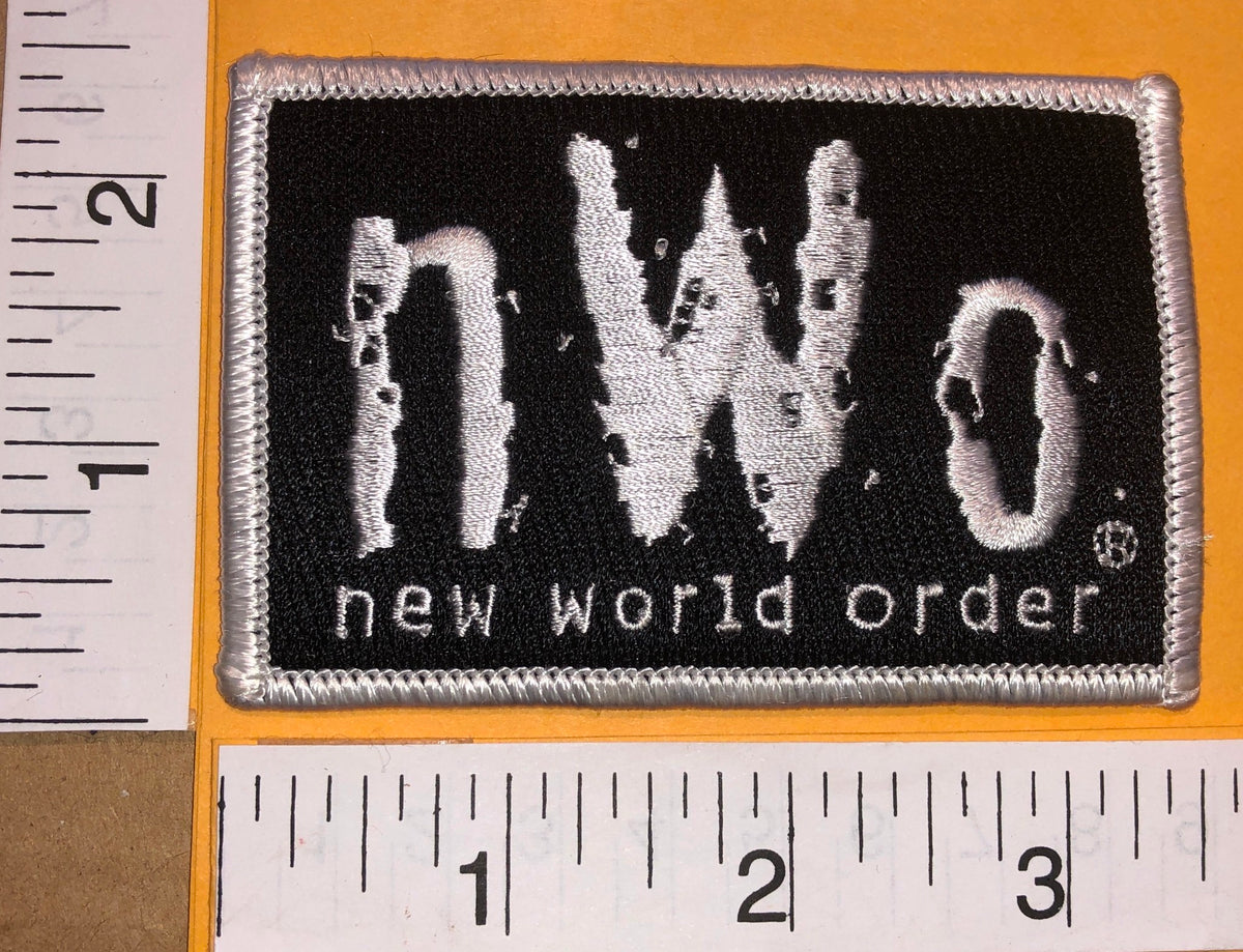 1 NEW WORLD ORDER EMBLEM CREST PATCH – UNITED PATCHES