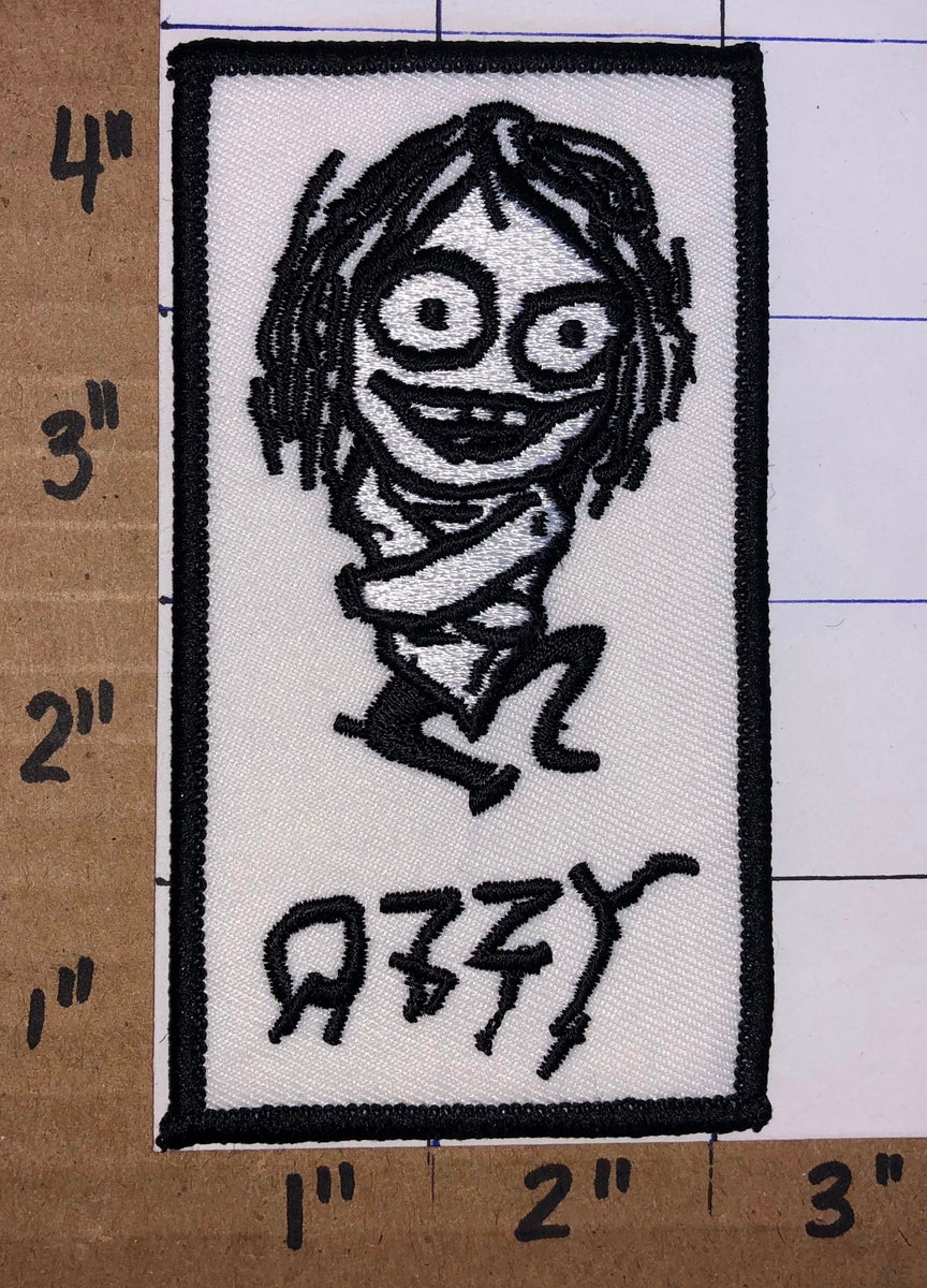 OZZY OSBOURNE AMERICAN HEAVY METAL CONCERT MUSIC PATCH STRAIGHT JACKET ...