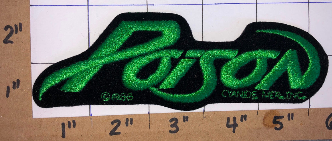 POISON AMERICAN HARD ROCK MUSIC BAND CONCERT PATCH – UNITED PATCHES