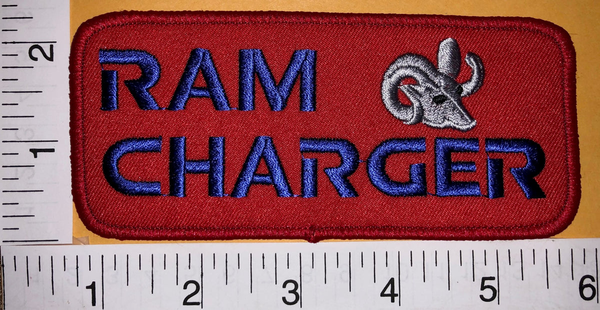 1 DODGE RAM CHARGER MUSCLE CAR SPORT CHRYSLER AMERICAN CREST EMBLEM PA ...