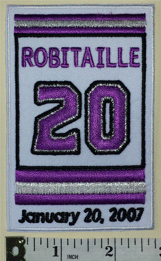 2007 LUC ROBITAILLE RETIREMENT NIGHT LOS ANGELES KINGS NHL HOCKEY CRES ...